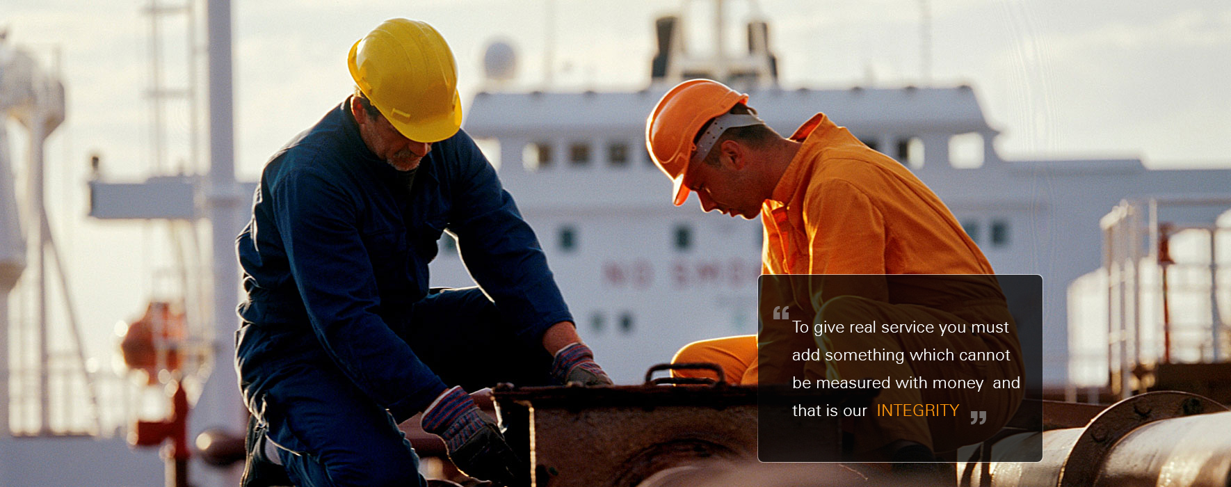 Welcome to Integrity Shipping